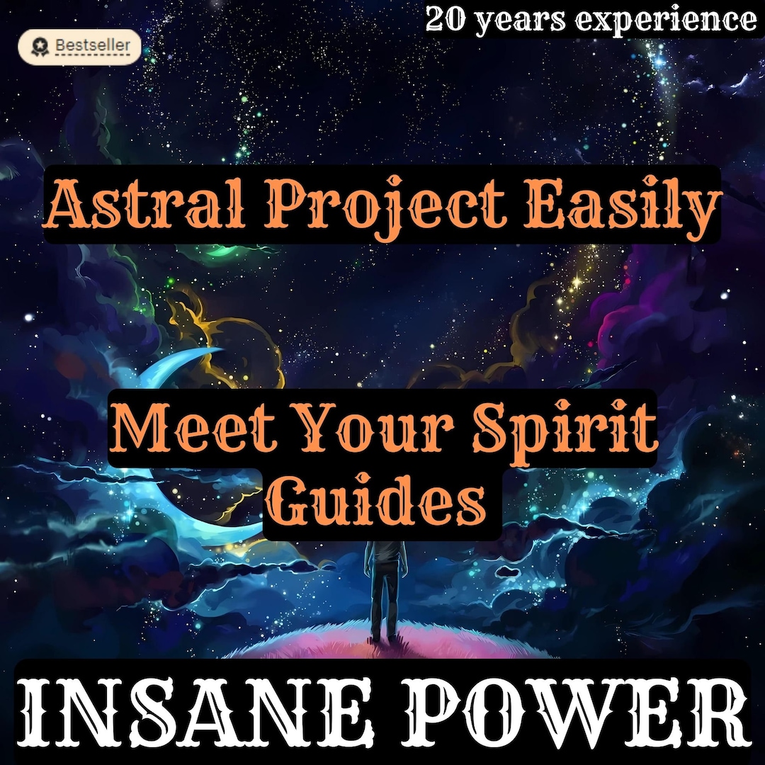 Astral Projection Spell, Enter the Astral Real, Meet Your Spirit Guides, Powerful Spell - Etsy