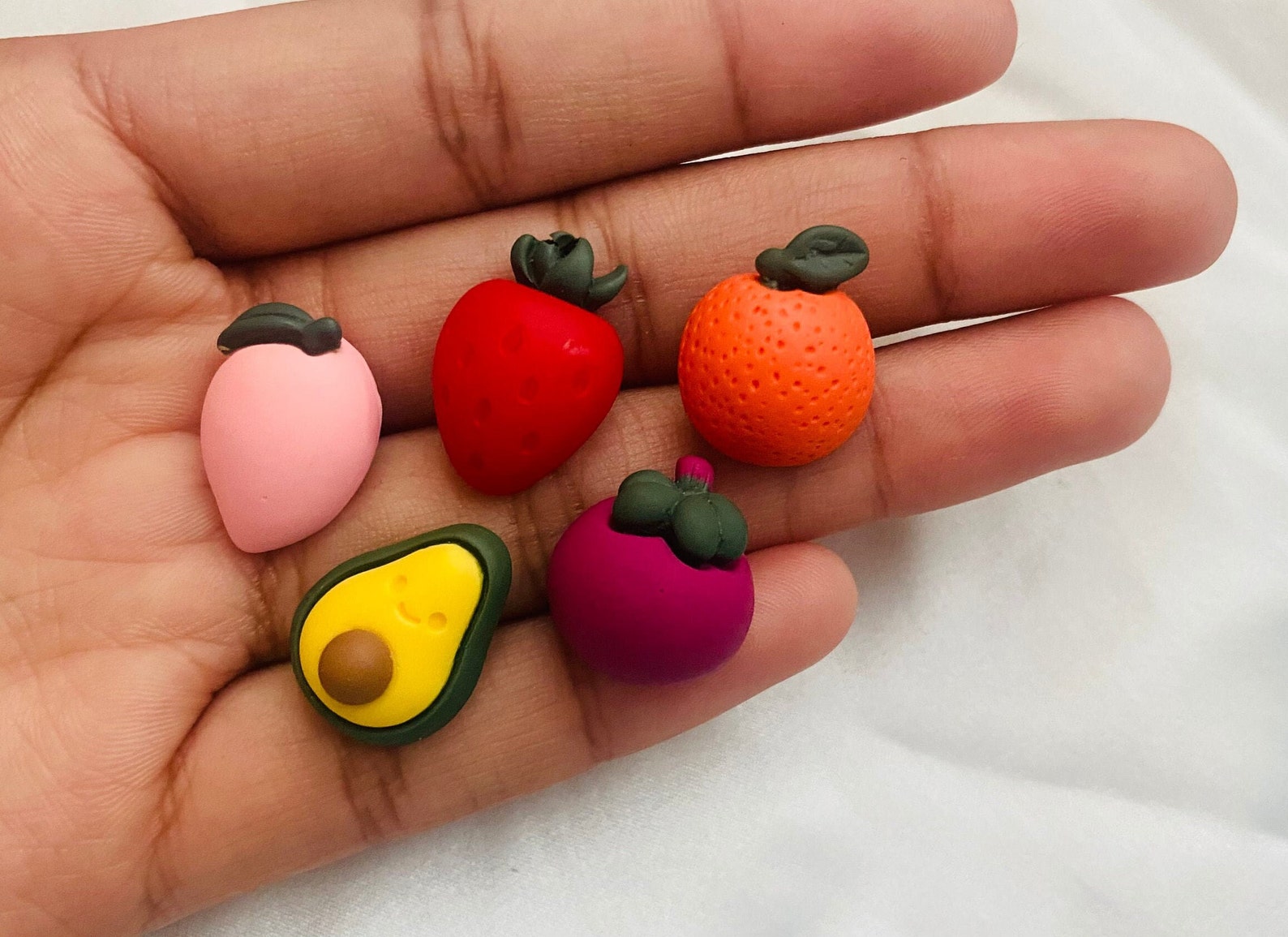 Fruit Thumbtacks | Fruit Pushpins | Set of 5 Fruity Push Pin Set ...