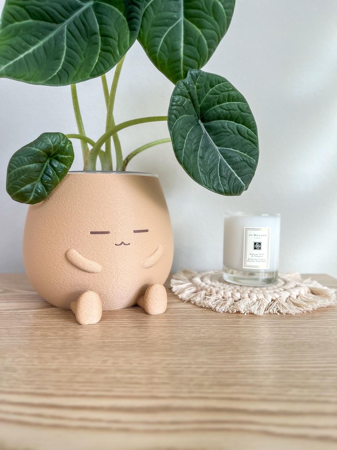 Chill TOT Cute Planter Pot Minimalistic Planter Cozy Home Office Decor ...