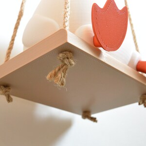 Swinging Duckling Plant Pot Cute Hanging Planter 3D Printed Duck Gift ...