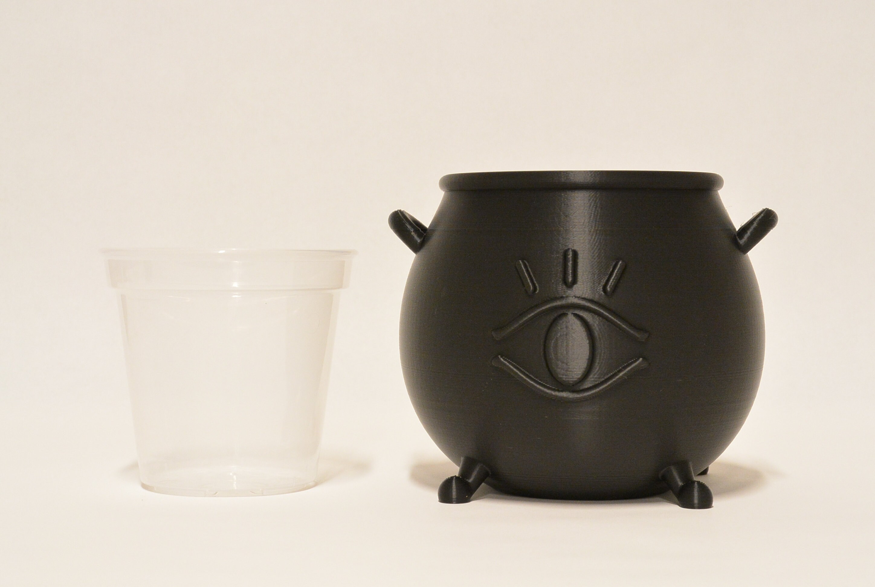 Witch Cauldron Plant Pot Halloween Decor 3D Printed Planter - Etsy