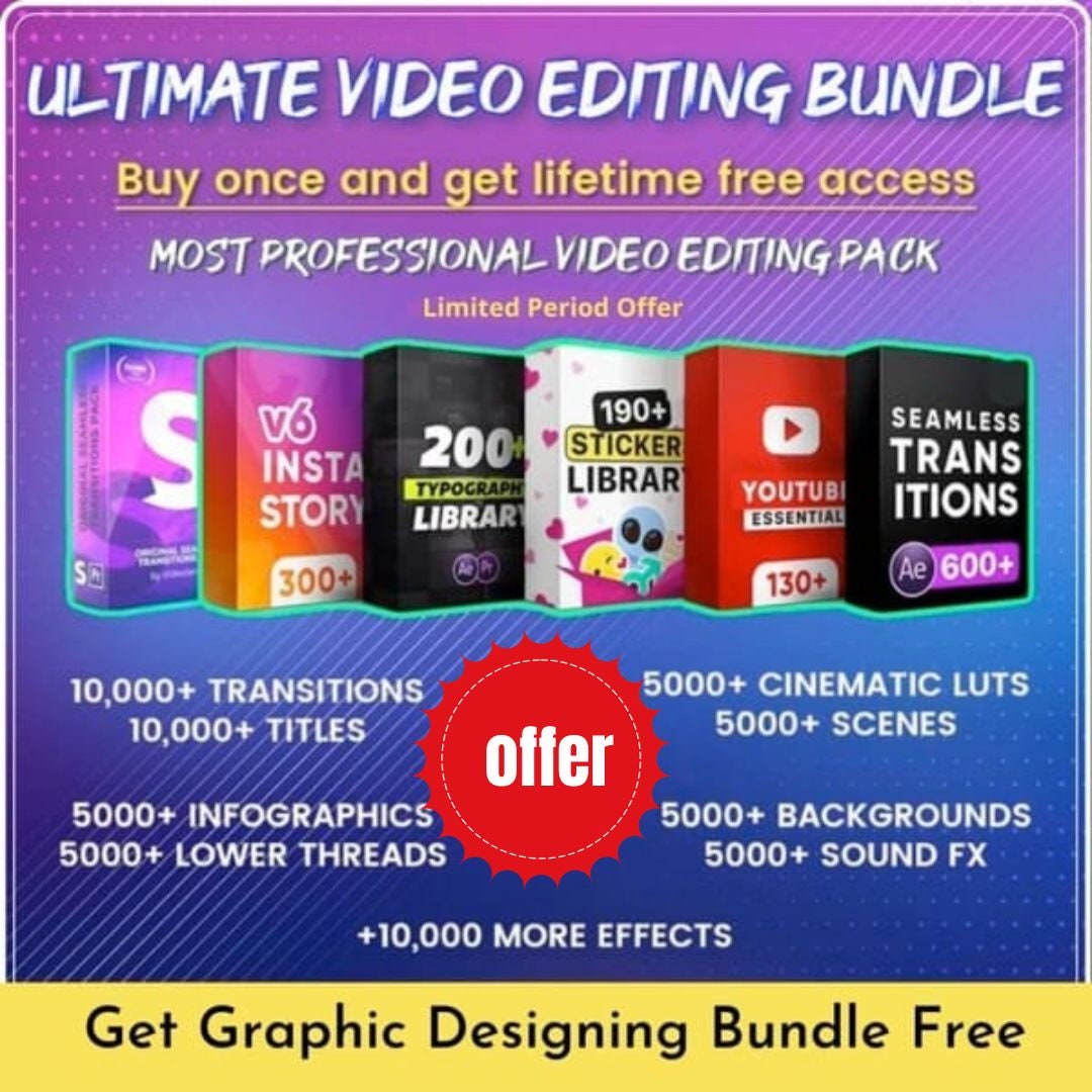 1,294,531 video Editing & Graphic Designing Assets Flim Editing Bundle ...