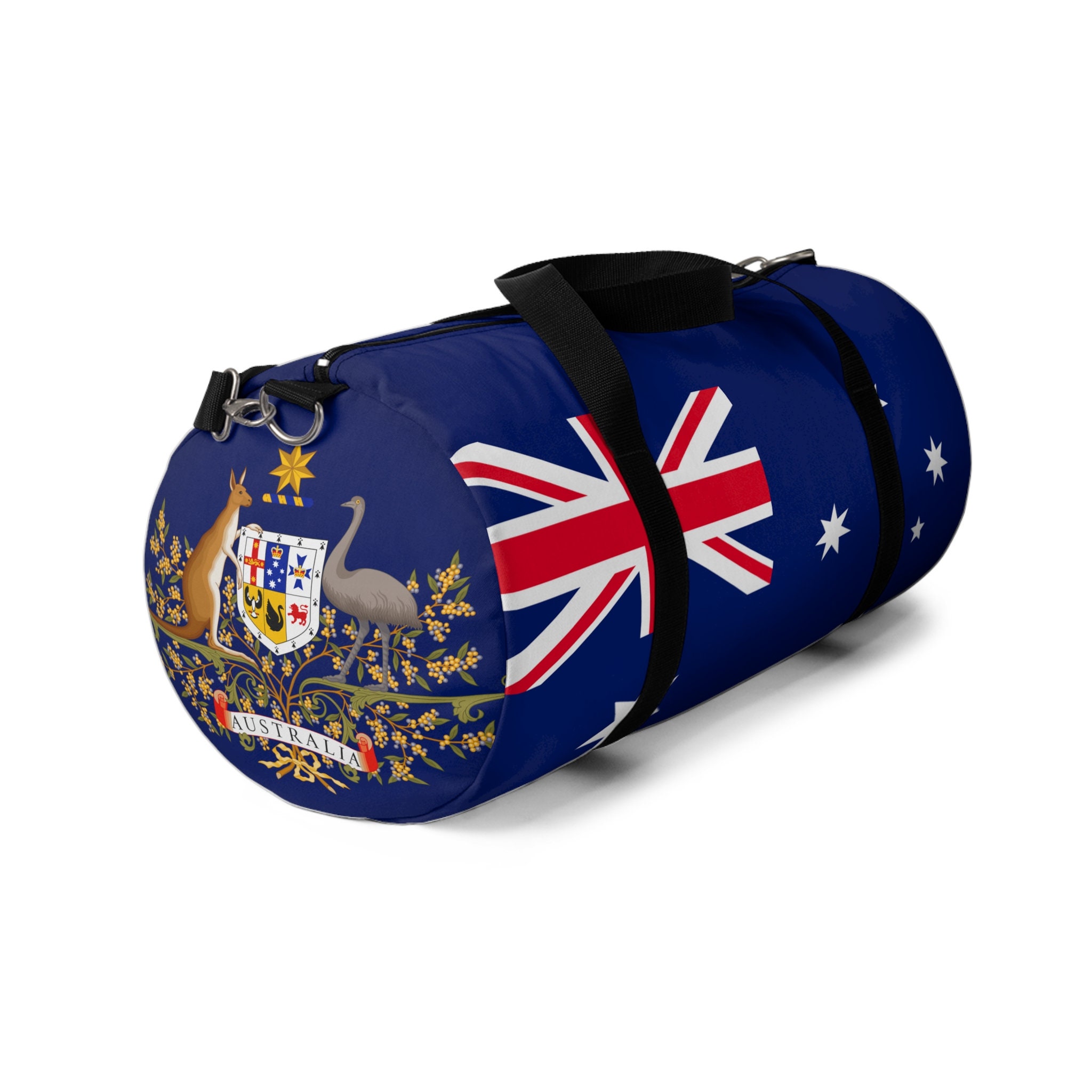 Australia Flag Duffel Bag With Commonwealth Coat of Arms - Etsy