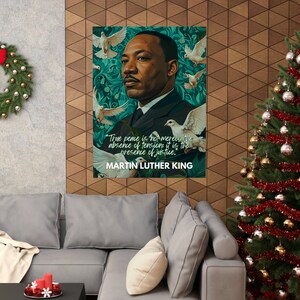 Martin Luther King Jr. Quote Poster, Civil Rights, Black History Month ...
