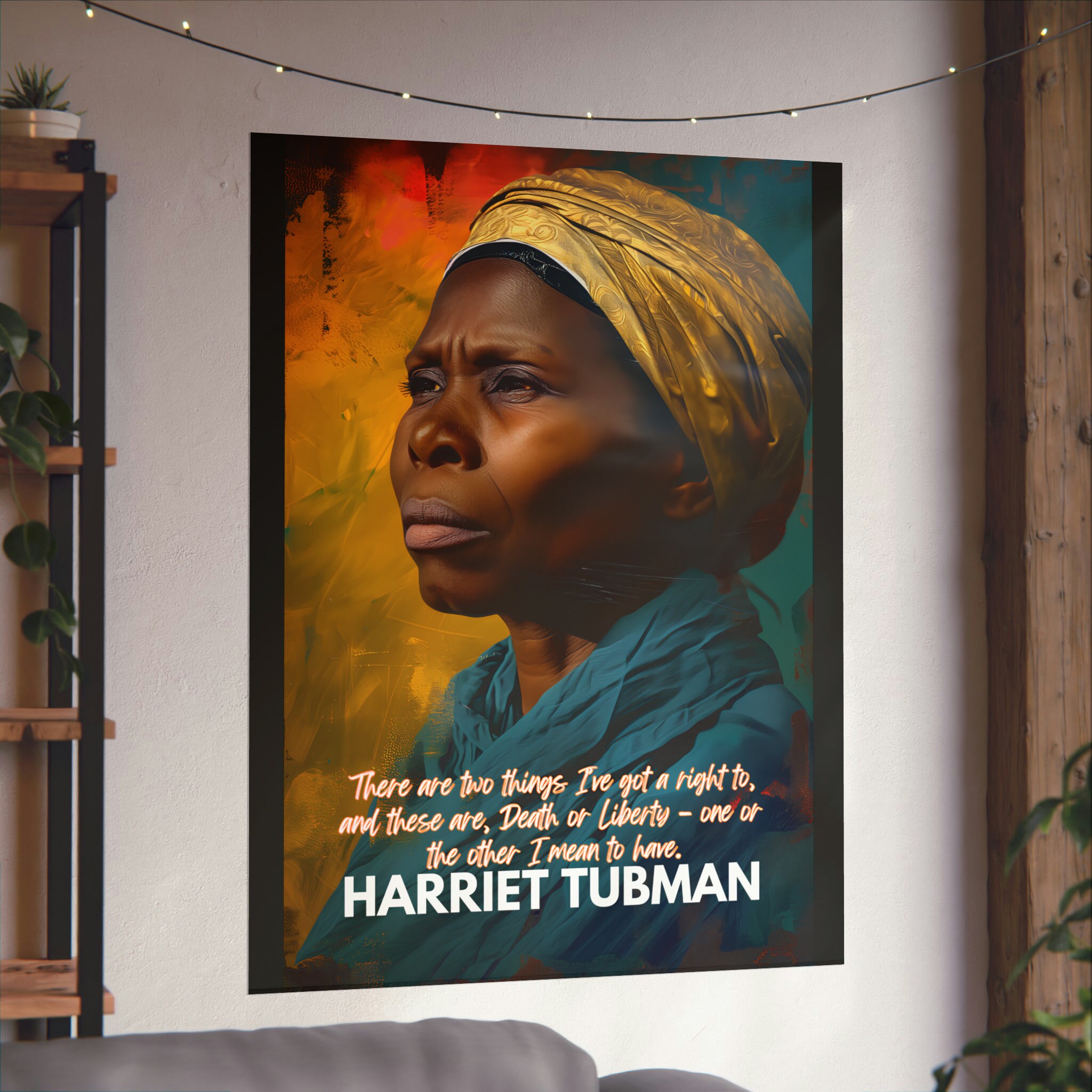 Harriet Tubman Poster, Harriet Tubman, Civil Rights, Black History ...