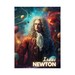 Sir Isaac Newton Poster Great Thinkers Physics Mathematics College ...