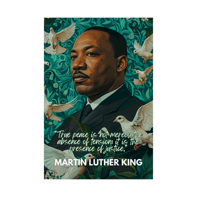 Martin Luther King Poster, Martin Luther King Jr Day, MLK, Civil Rights ...