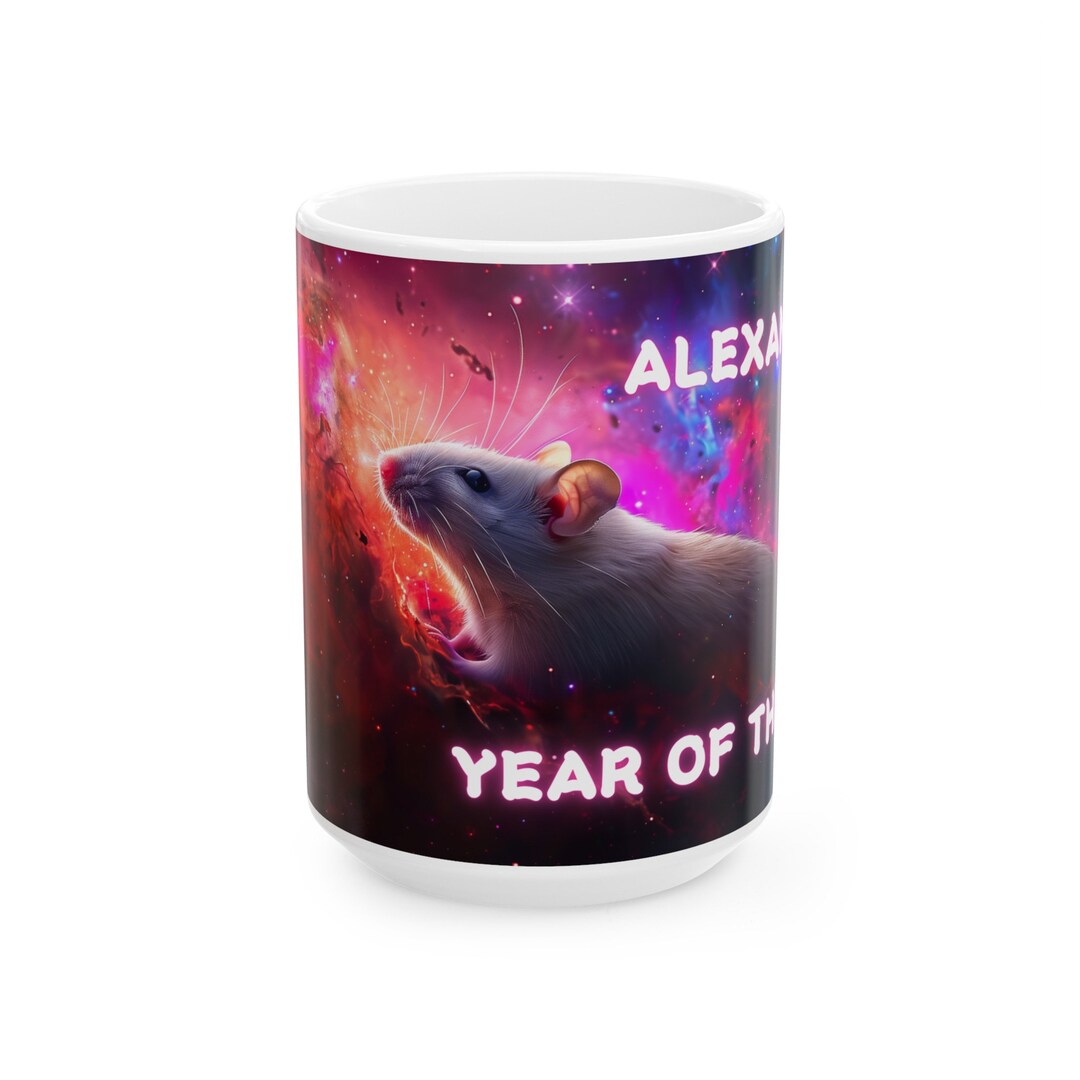 Chinese Zodiac Rat Coffee Mug, Lunar New Year Astrology Gift - Etsy