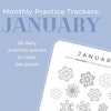 NOVEMBER - Monthly Piano Practice Tracker (SUZUKI) | Pdf Digital ...