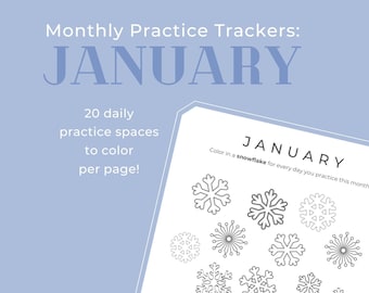 NOVEMBER - Monthly Piano Practice Tracker (SUZUKI) | Pdf Digital ...