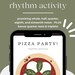 RHYTHM ACTIVITY: Pizza Party! | Music Theory | Sight Reading | Music ...