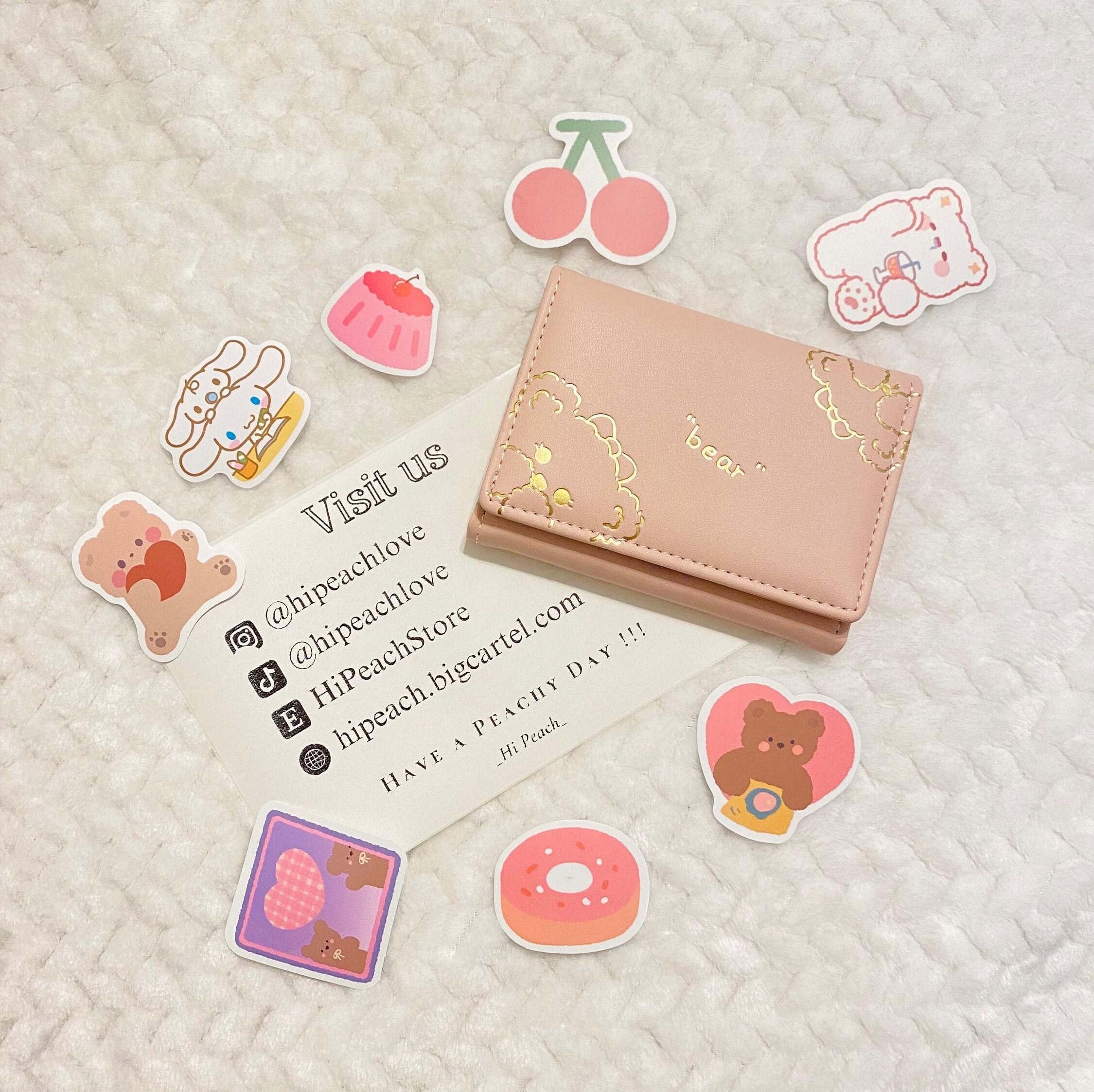 Bear Wallet, Cute Wallet, Small Wallet, Cardholder, Wallet for Women ...