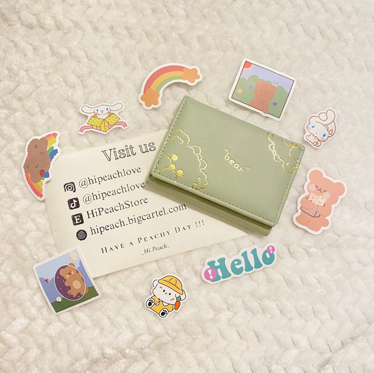 Bear Wallet, Cute Wallet, Small Wallet, Cardholder, Wallet for Women ...