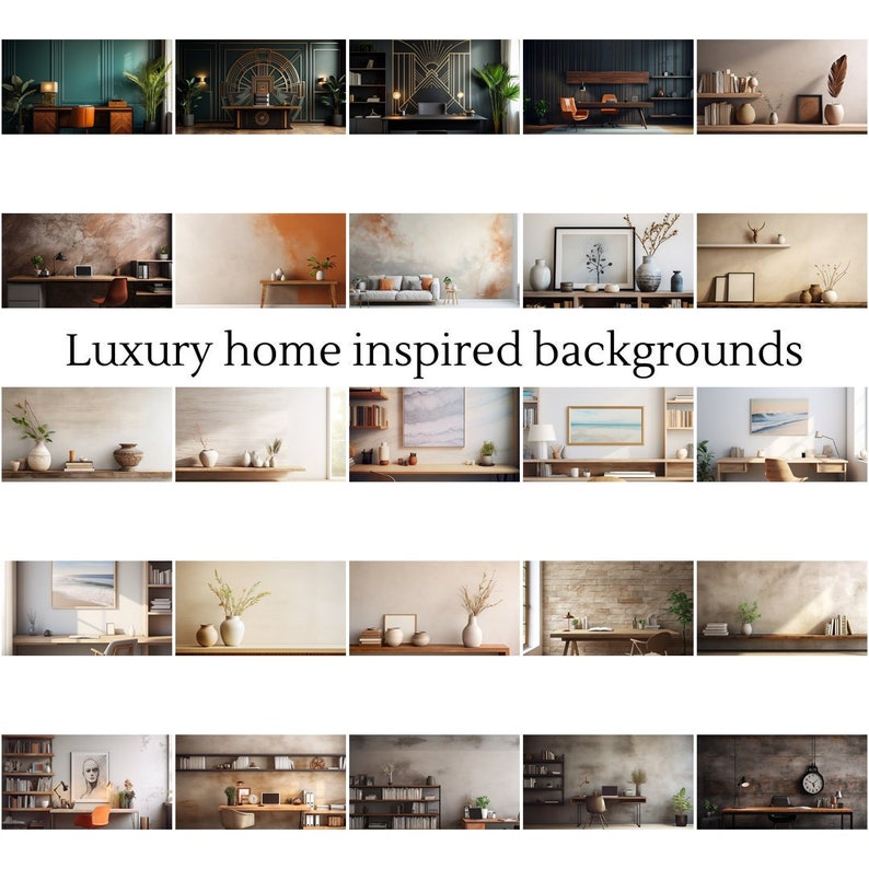 Zoom Background 180 Bundle Office Pack for Virtual Meetings, Digital ...