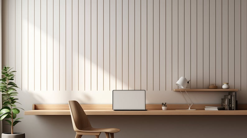 Simple Wall Zoom Background Office Pack for Virtual Meetings, Digital ...