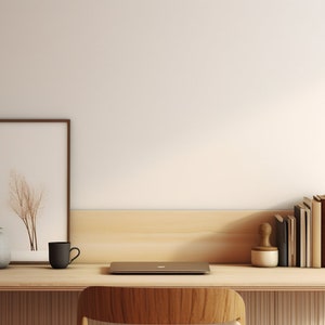 Simple Wall Zoom Background Office Pack for Virtual Meetings, Digital ...