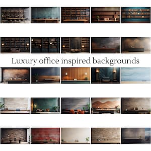 Zoom Background 180 Bundle Office Pack for Virtual Meetings, Digital ...