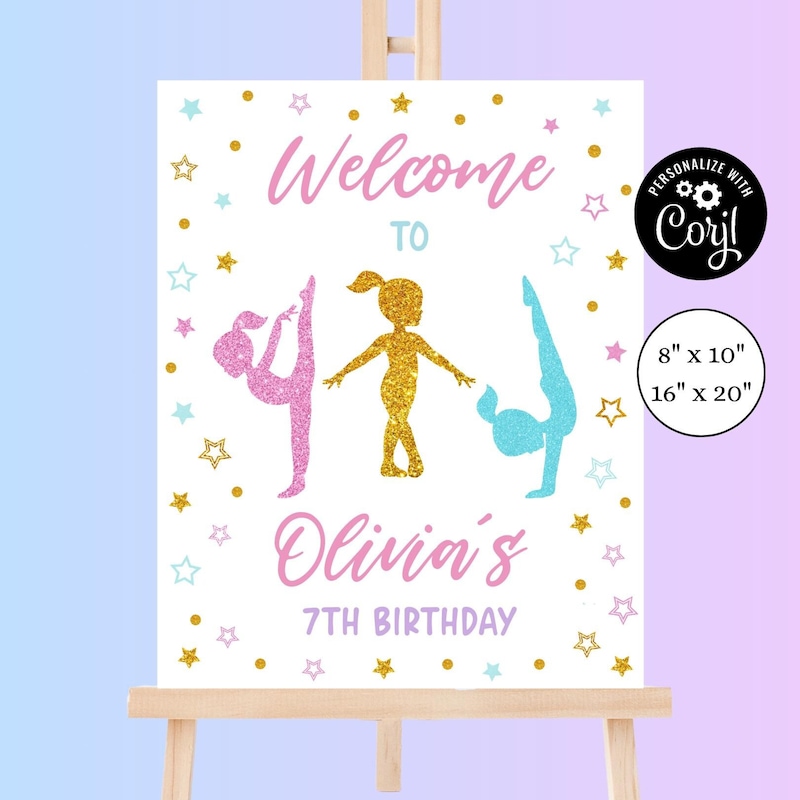 Gymnastics Poster - Etsy