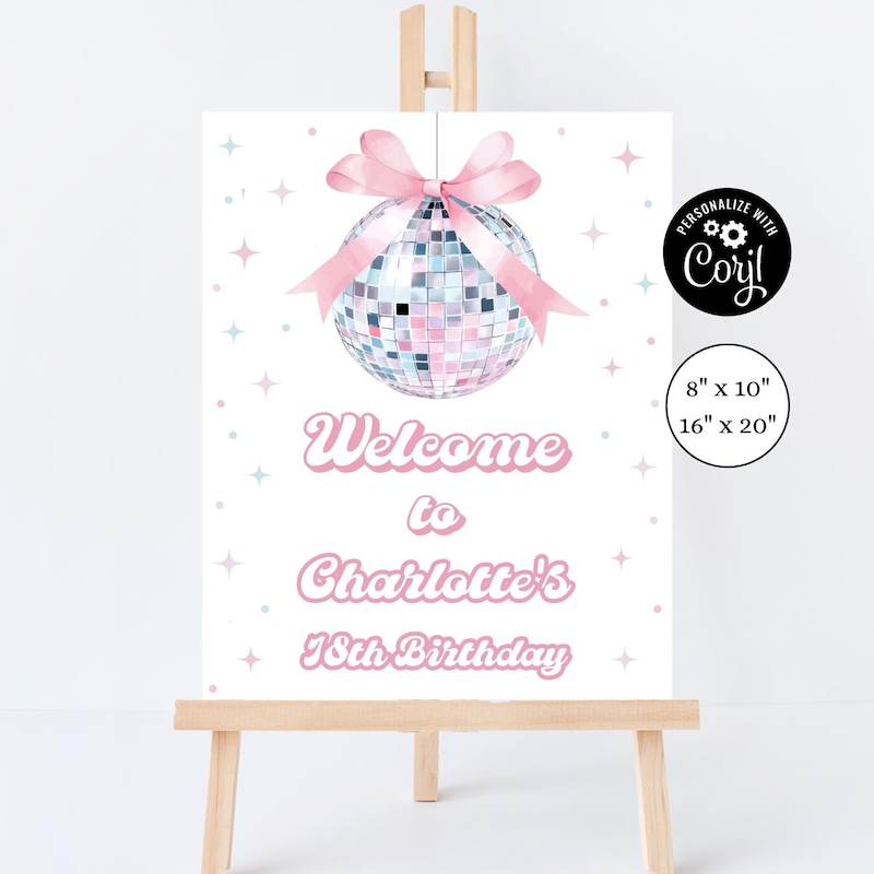 Disco Sign - Etsy