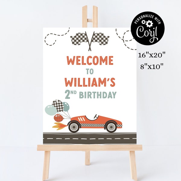 Two Fast Birthday Welcome Sign - Etsy