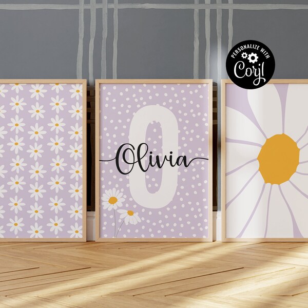Daisy Print - Etsy
