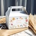 Wildflower Gable Box Template Wild Flower Box Sticker 1st Birthday ...