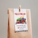 Editable Hot Cars Birthday Tag Wheels Birthday Tag Race Car Birthday ...