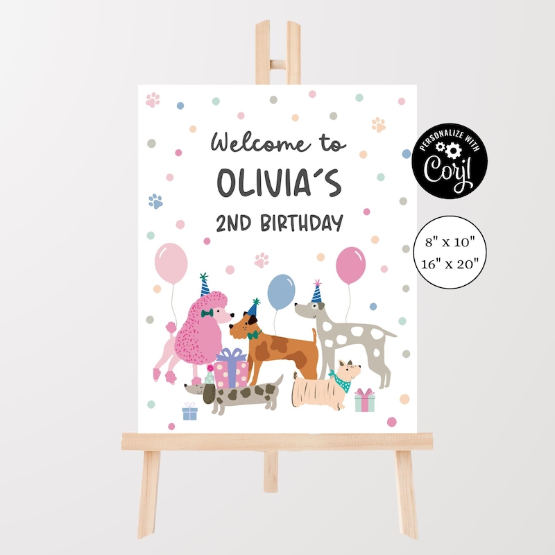 Dog Welcome Sign - Etsy