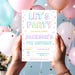 Minimalist Birthday Party Invitation 7th Birthday Invite 7 Year Old ...
