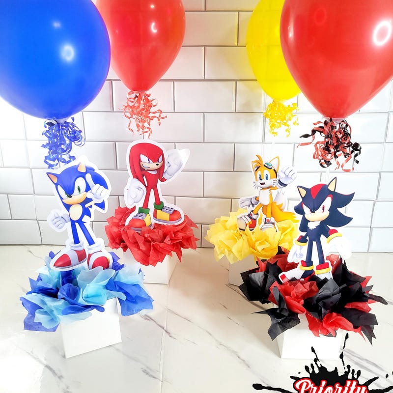 Sonic Cut Outs - Etsy