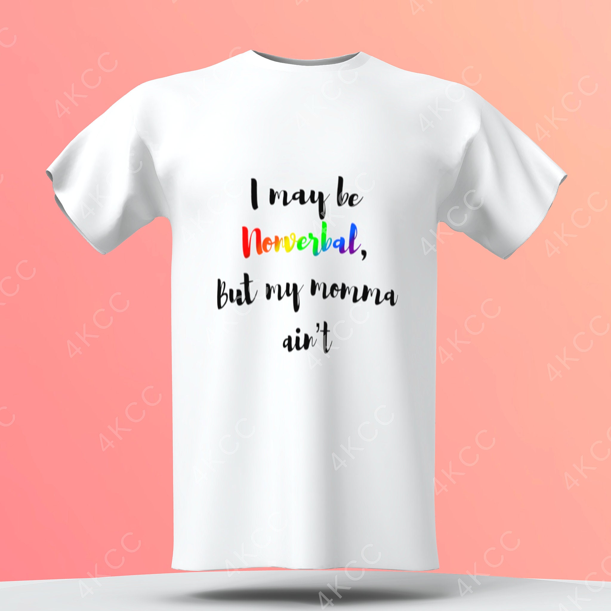 I May Be Nonverbal Autism Awareness Png - Etsy