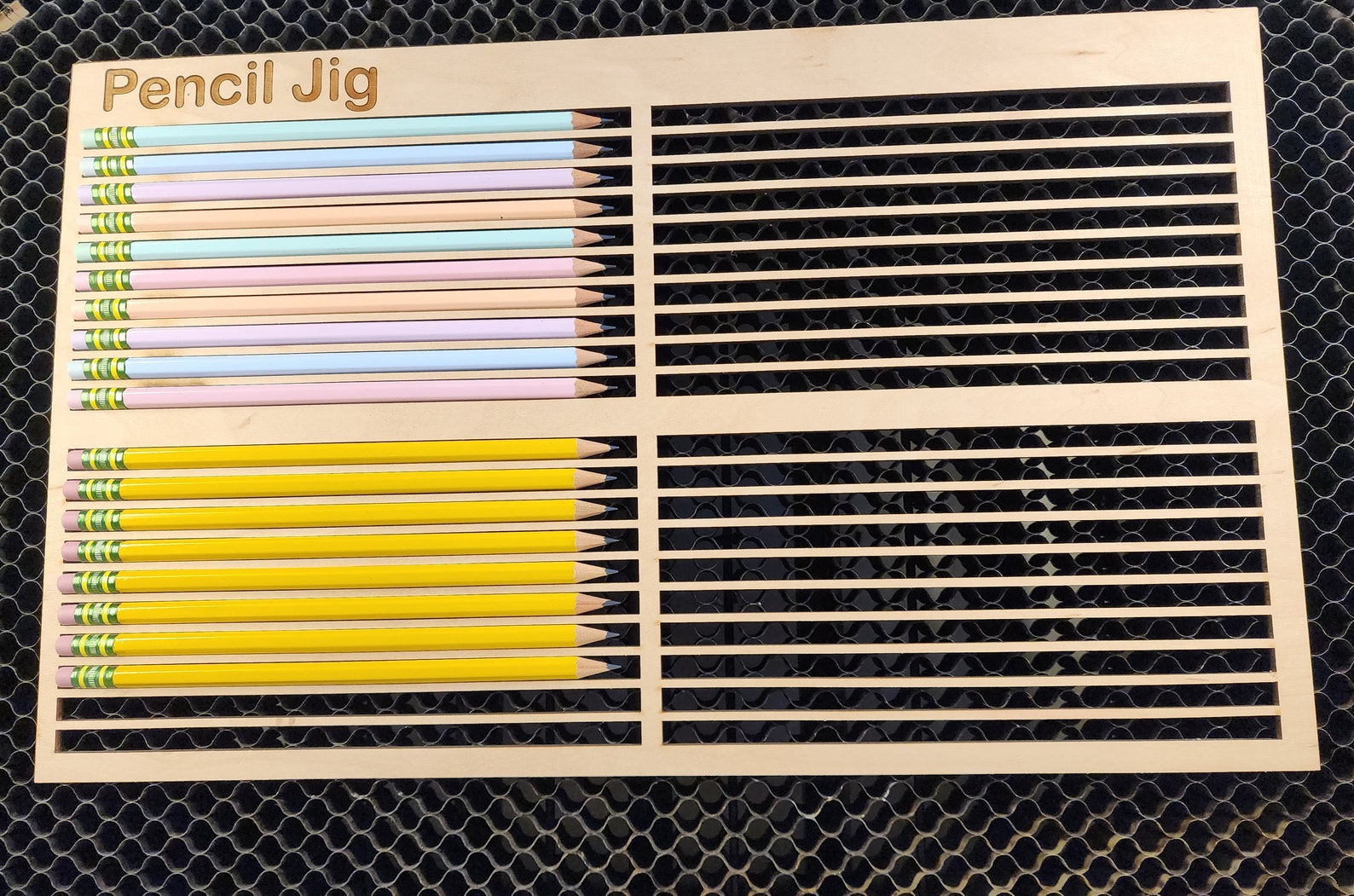 Pencil Jig SVG Laser Engraving Jig Laser Pencil Jig - Etsy