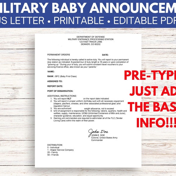 Military Baby - Etsy