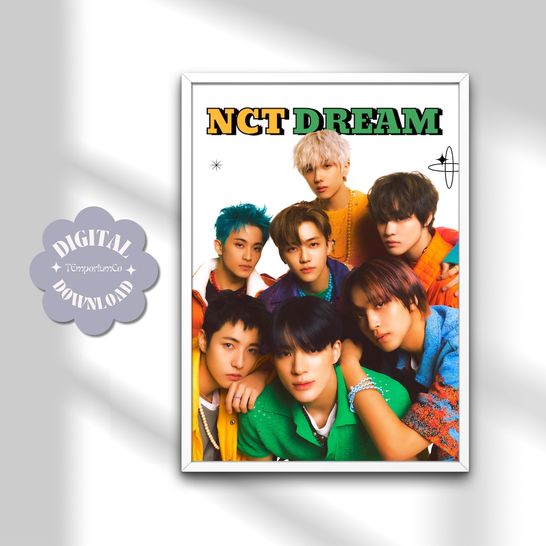 Printable NCT Dream ISTJ Poster. NCT Dream Merch. Kpop Merch Pastel ...
