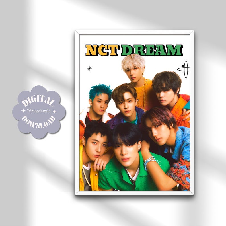 Printable NCT Dream ISTJ Poster. NCT Dream Merch. Kpop Merch Pastel ...