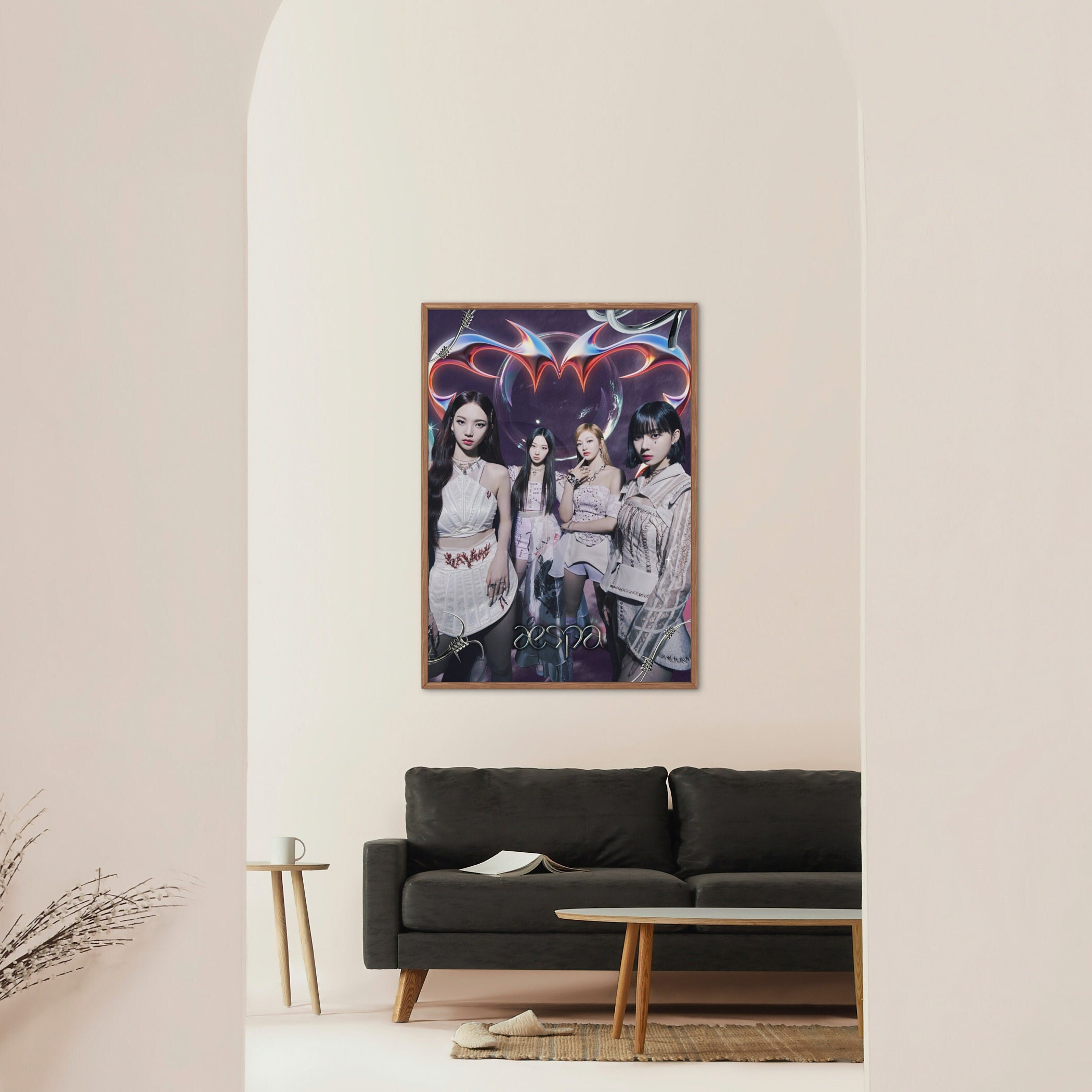 Printable Aespa 1st Mini Album Poster. Aespa Merch. KPOP Merch. Futuristic Y2K Poster. - Etsy