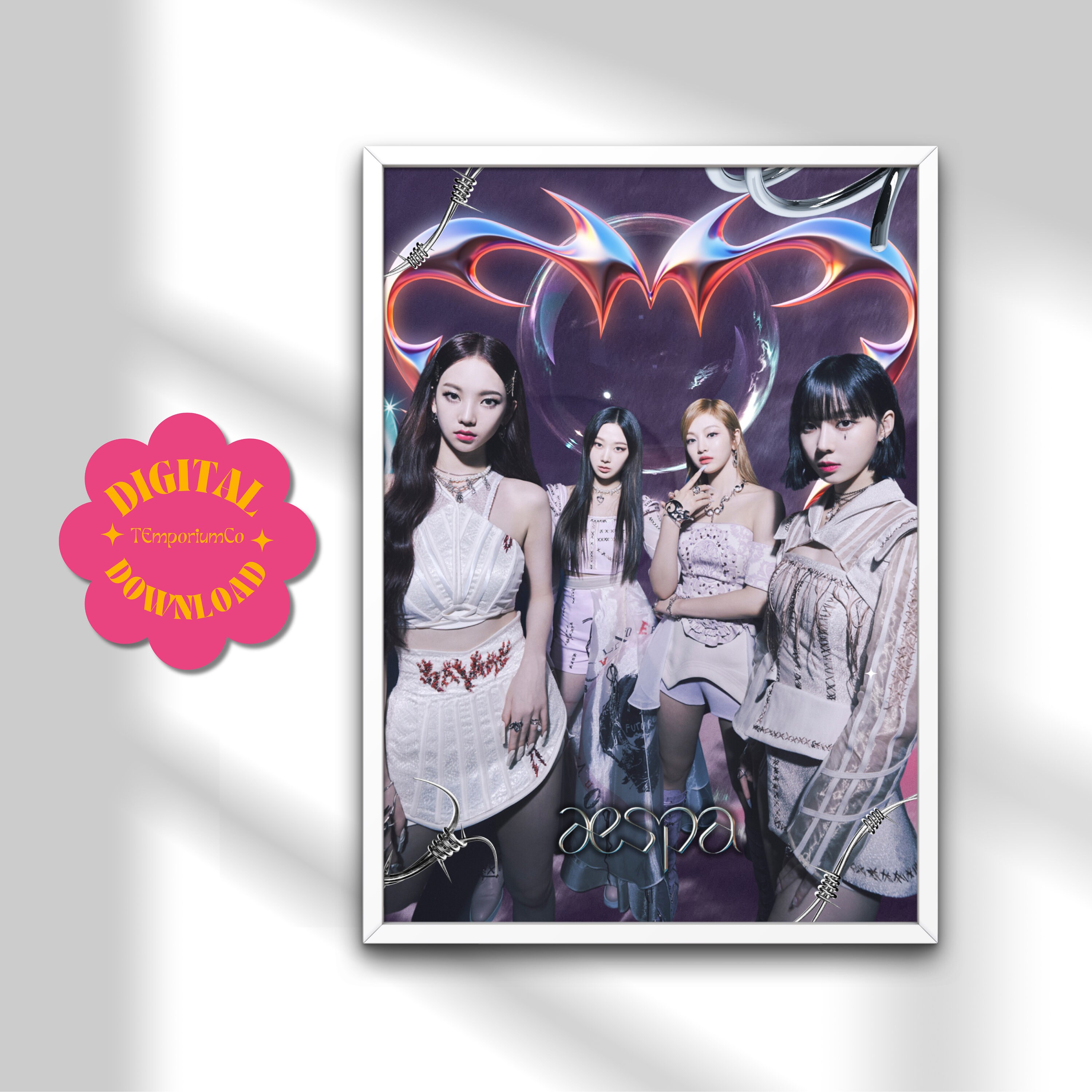 Printable Aespa 1st Mini Album Poster. Aespa Merch. KPOP Merch ...