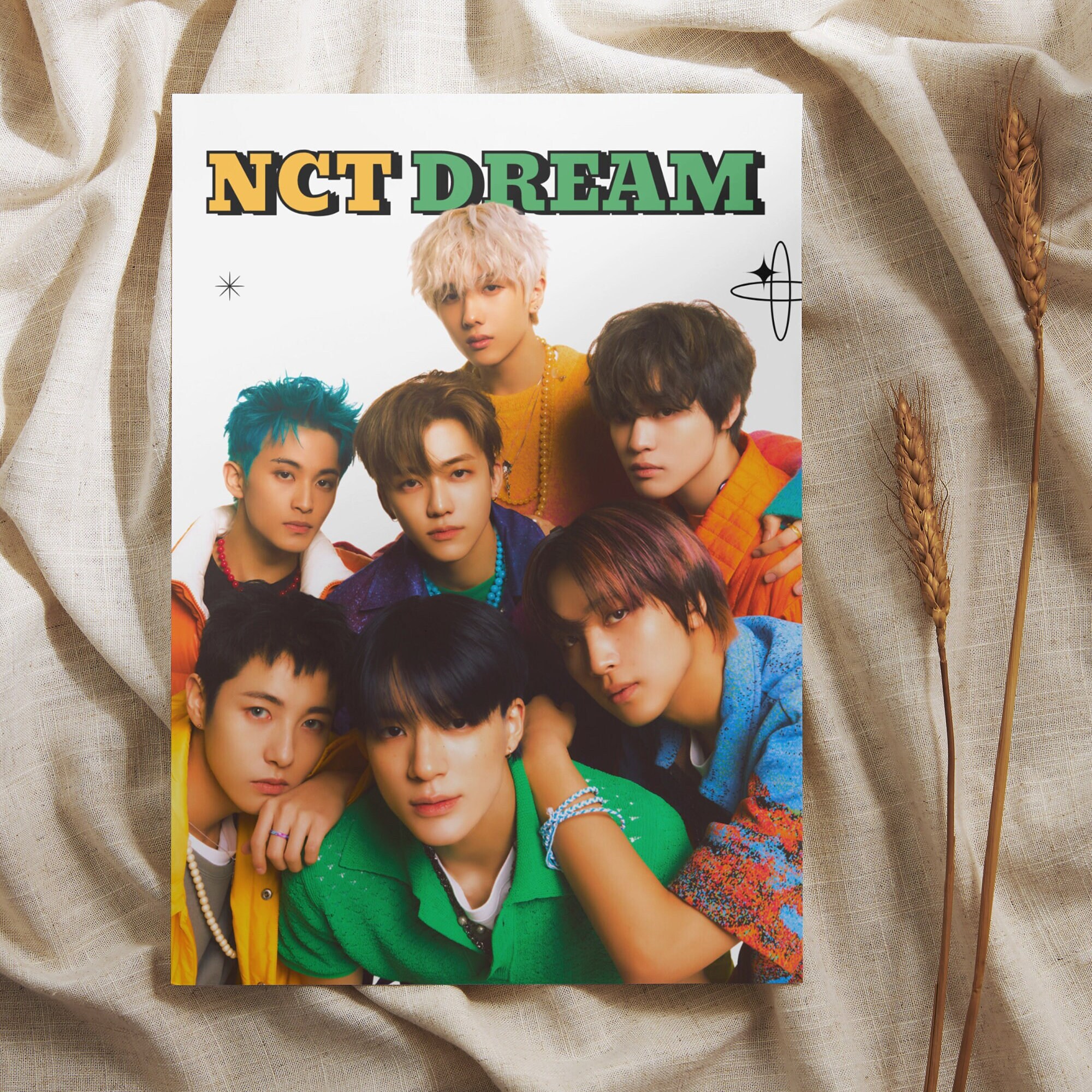 Printable NCT Dream 'ISTJ' Poster. NCT Dream Merch. - Etsy