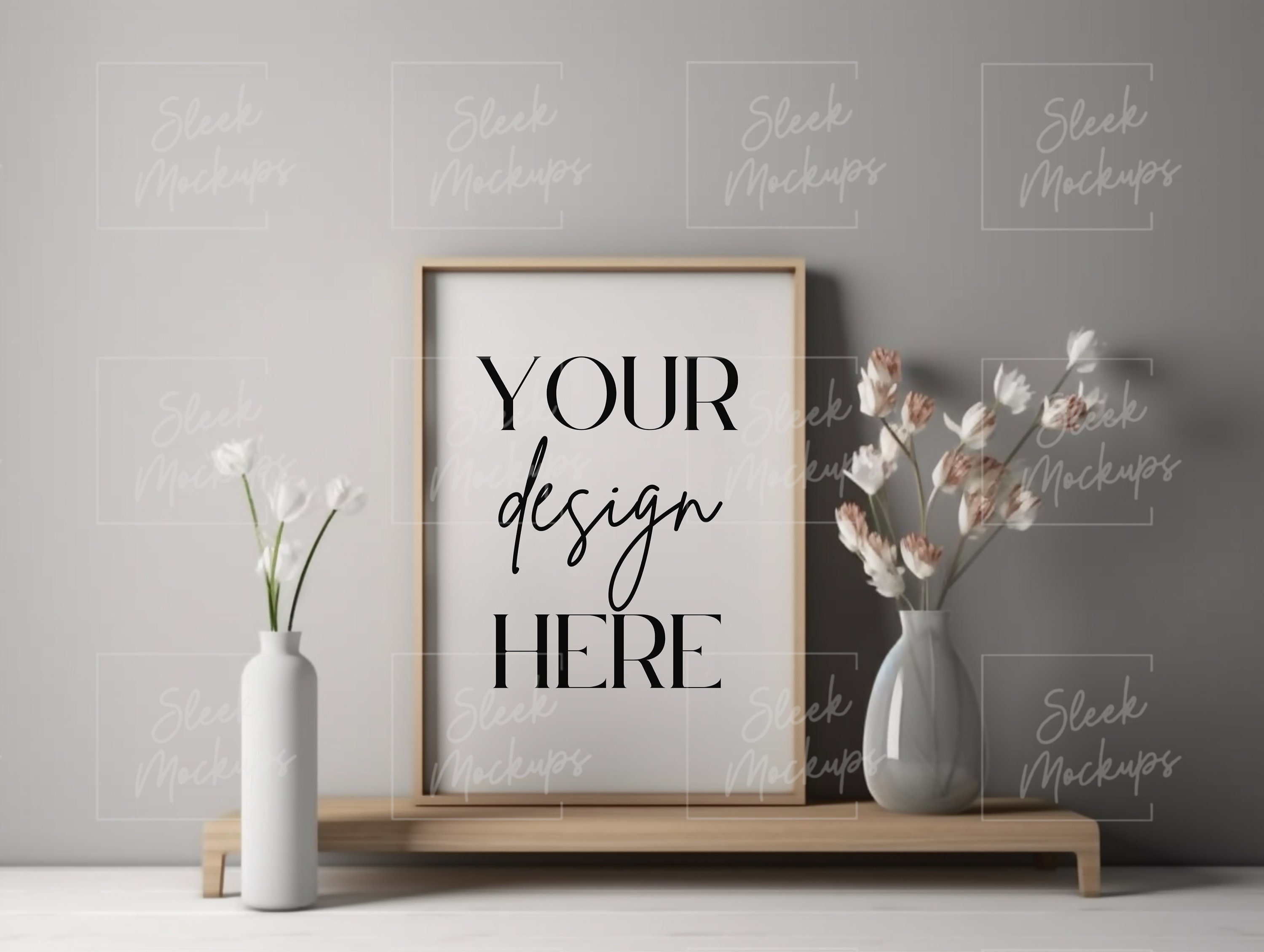 Frame Mockup Minimalist Wall Frame Mockup 5x7 Poster - Etsy