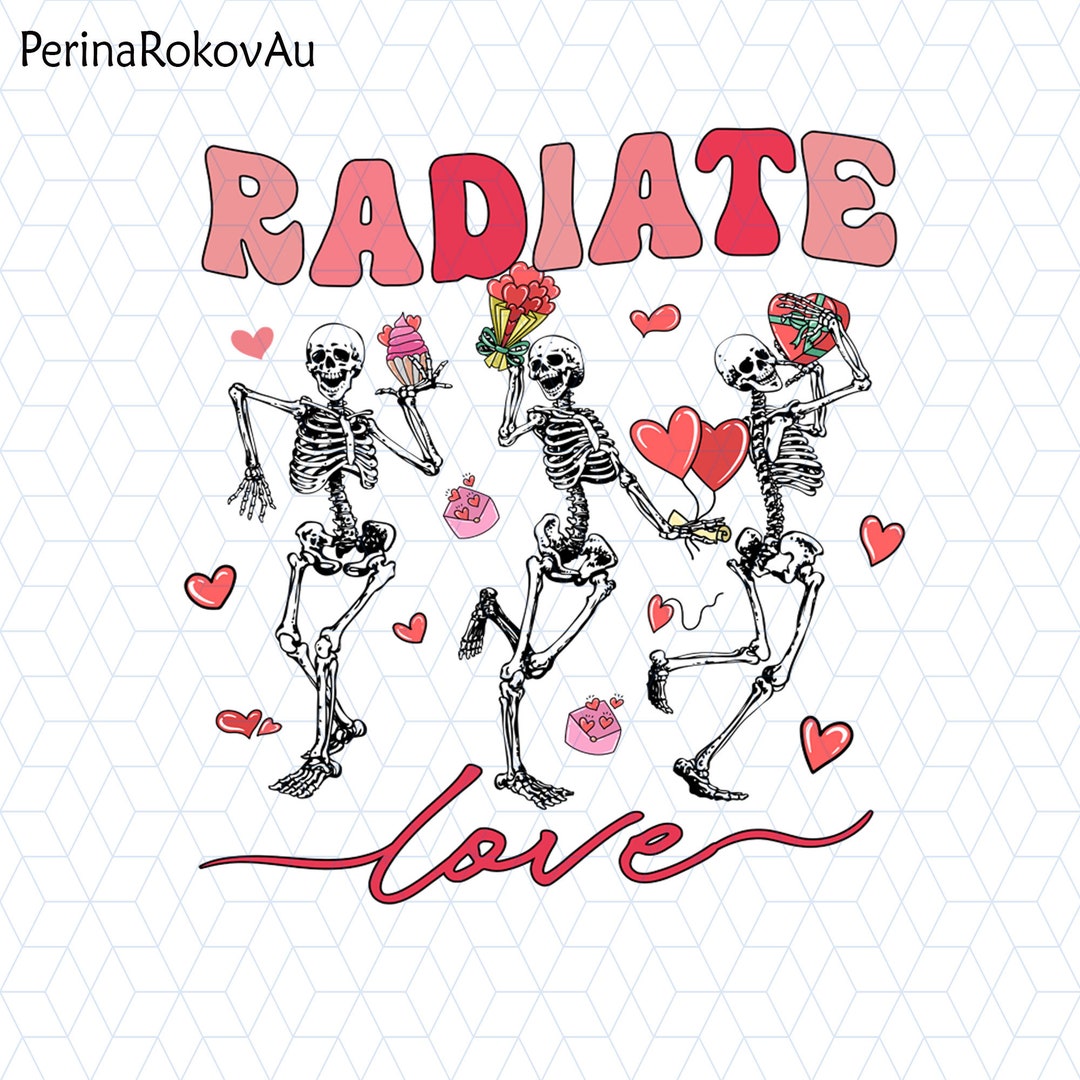 Radiate Radiology Valentines Day Png, Valentine X-ray Tech Png, Team ...
