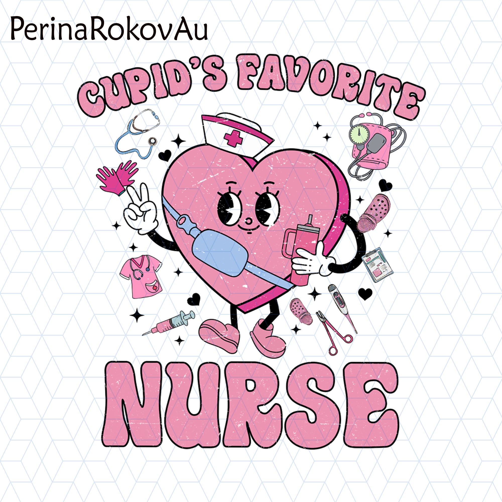 Cupids Favorite Nurse Valentines Day Png Nurse Valentine Png Heart