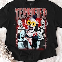 Art the Clown SVG | Terrifier Horror Movie Line Art Digital Download ...