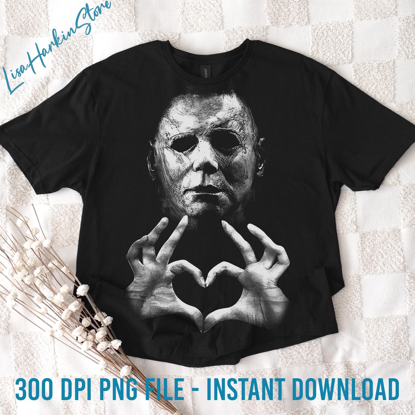 Horror Michael Hand Heart Png, Halloween Myers Png, Slasher Png, Horror ...