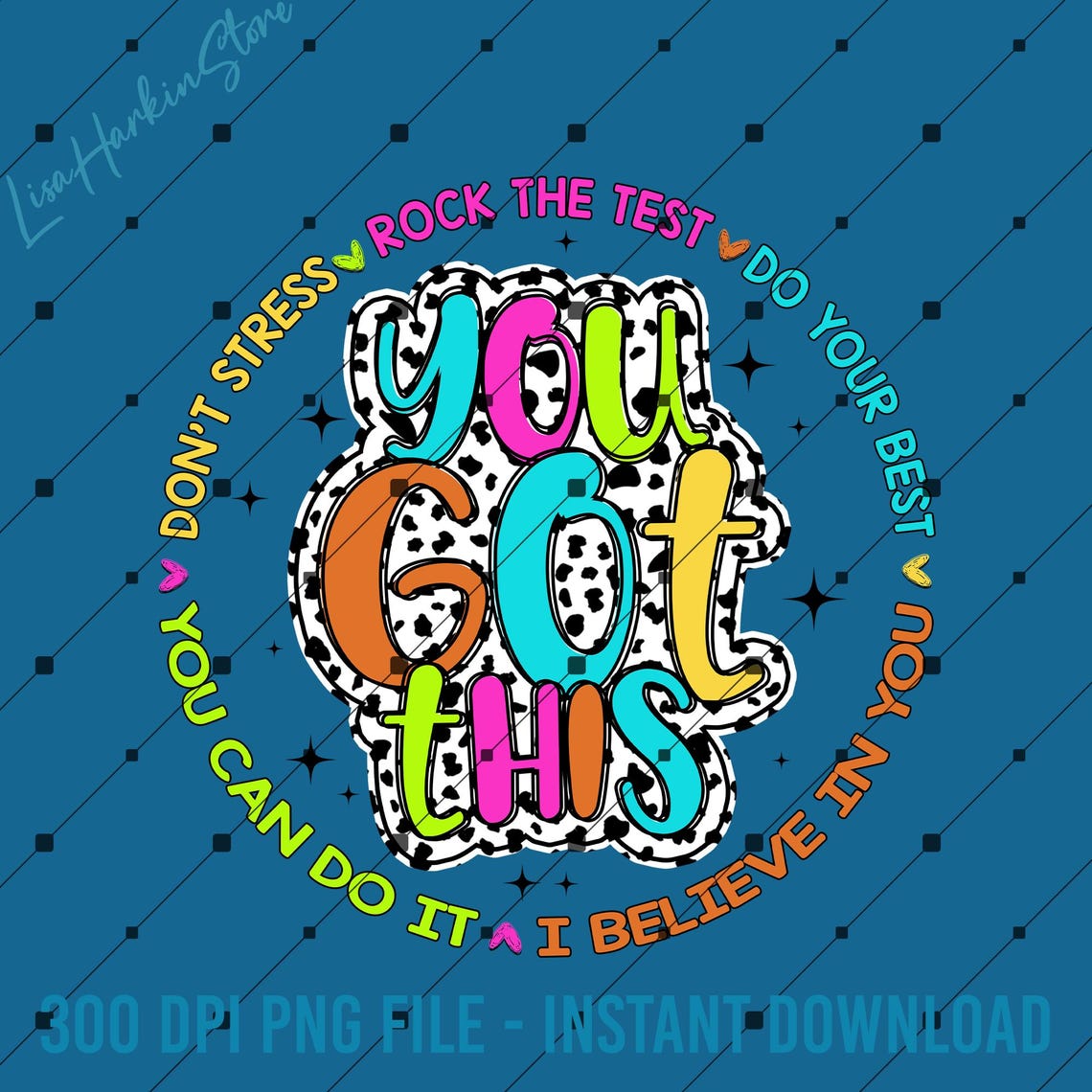 You Got This Test Png, Rock the Test Png, Don't Stress Do Your Best Png ...