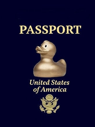 Cruising Duck Passport - Etsy