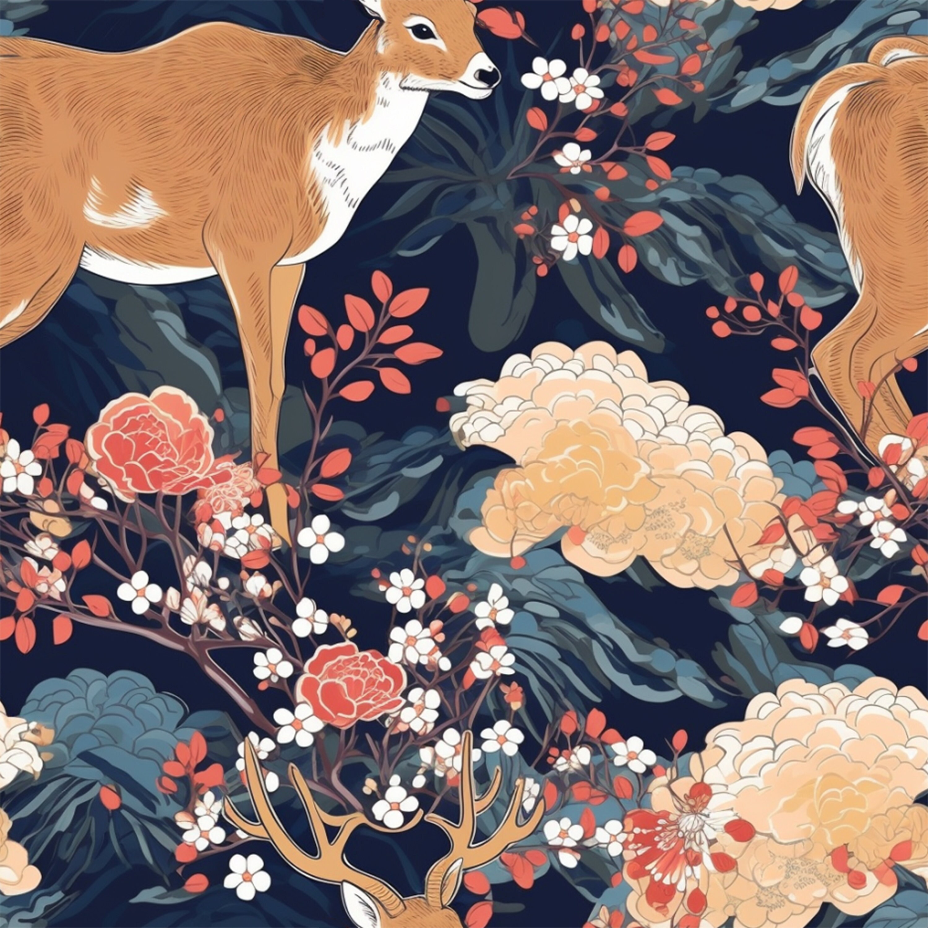 Japanese Digital Patterns - Etsy