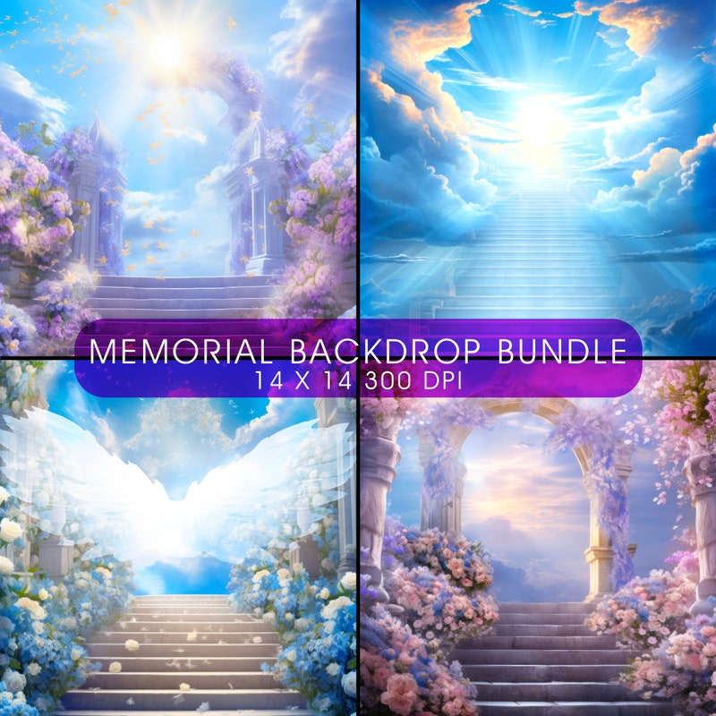 Memorial Background - Etsy