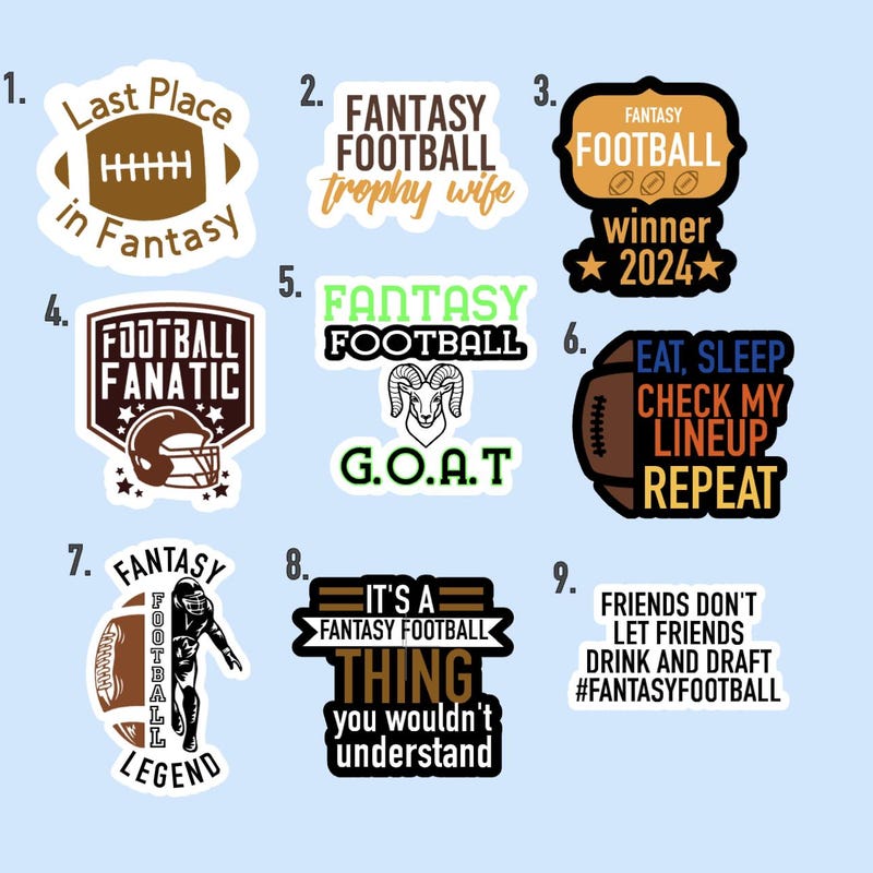 Fantasy Football - Etsy