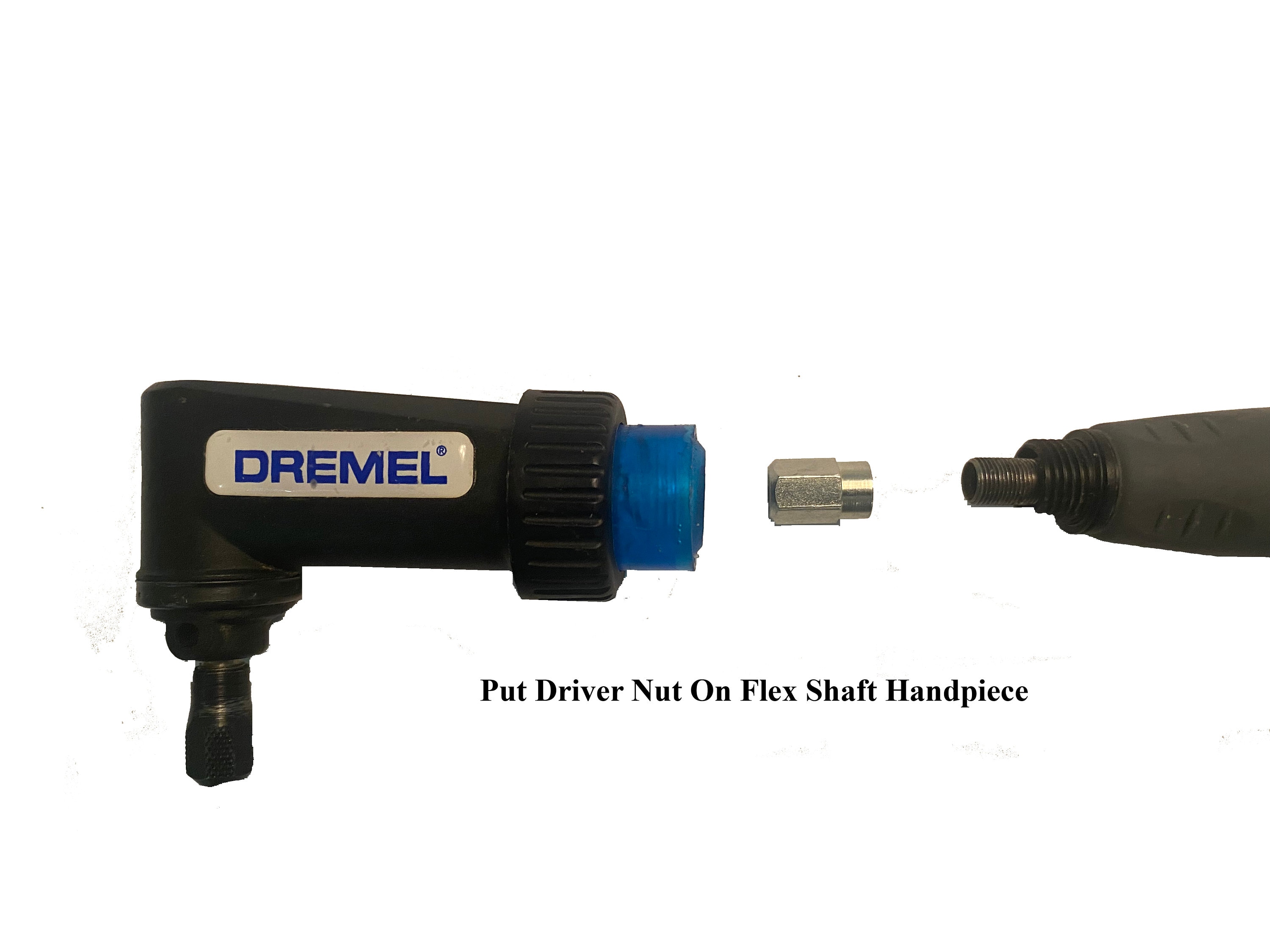 Adapter to Use Dremel® Right Angle Attachment on Dremel® Flex Shaft - Etsy