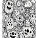 ONLY 1 LEFT in Stock! Cute and Funny Little Monsters Coloring Pages for ...
